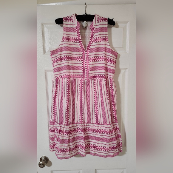 Robbie Bee | Dresses | Robbie Bee Pink And White Dress With Elegant ...